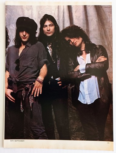 SEA HAGS~ORIG 1989 POSTER~VINTAGE FULL PAGE MAGAZINE PINUP CLIPPING~RON ...
