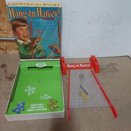 Hang on Harvey Board Game by Ideal Toys 1969 Vintage Complete for sale ...