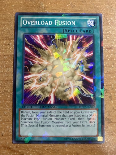 🔥 YuGiOh! Overload Fusion DT07-EN042 - DUEL TERMINAL Parallel Rare NM ...