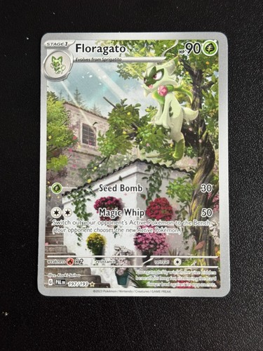 Pokémon TCG Floragato - 197/193 - SV02: Paldea Evolved (PAL) Near Mint ...