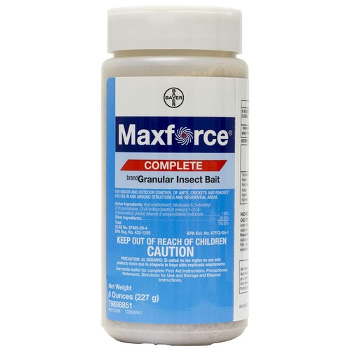Maxforce Complete Granular Bait 8oz bottle Cockroach Ant Silverfish by ...