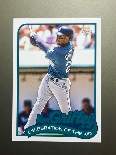 KEN GRIFFEY JR-2024 TOPPS CELEBRATION OF THE KID INSERT ⚾️ BASEBALL ...