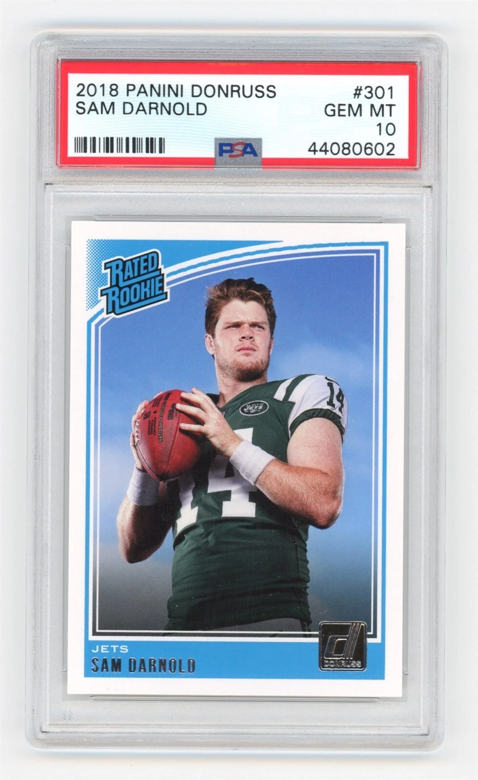 Sam Darnold 2018 Donruss #301 Base Price Guide - Sports Card Investor