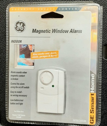 GE - Smart Home Magnetic alarm system for windows/doors/garages/boats ...