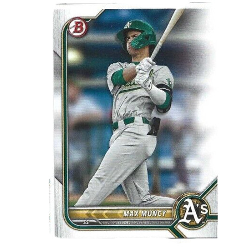 2022 Bowman Draft Oakland A's Max Muncy Prospect card | eBay