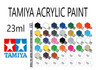 Tamiya Acrylic Paint (Large) 23ml Bottles XF-1 to XF-71 Colors/Flats | eBay