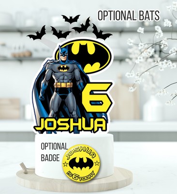 Batman Birthday Cake Toppers for sale | eBay