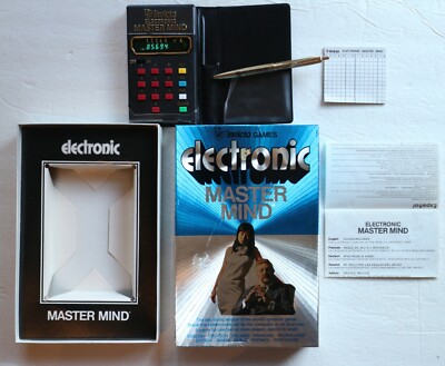Electronic Master Mind Invicta (1977) Retro Handheld Games