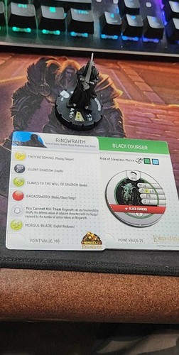 Lord of the Rings Heroclix: Ringwraith #006 and Token B102 | eBay