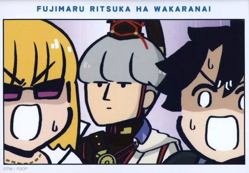 Character card Kintoki & Tsuna & Fujimaru "Fate/Grand Order Ritsuka ...