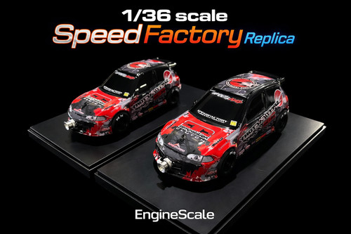 1/36 Scale Honda Civic EG OUTLAW AWD– Speed Factory Team Replica | eBay
