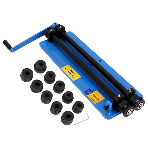18" Sheet Metal Bead Roller Former Swager Rotary Swaging Machine 6 Die ...