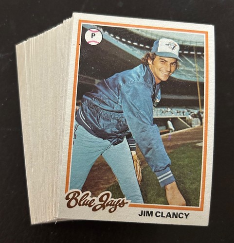 LOT OF 50 RAZOR SHARP 1978 TOPPS #496 JIM CLANCY ROOKIE RC 1.49 SHIP | eBay