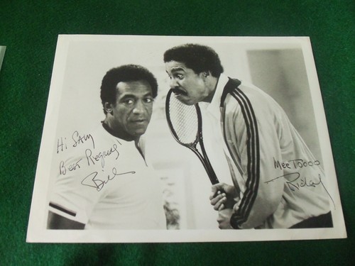 BILL COSBY AND HIS PAL RICHARD BOTH SIGNED 8 X 10 PHOTO | eBay