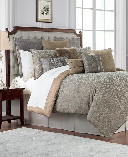 Waterford Carrick 4 Piece Comforter Set Queen | eBay