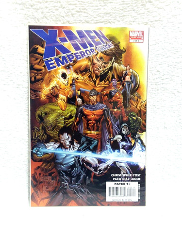 Marvel Comics X-Men Emperor Vulcan Issue #3 of 5 Direct Edition Jan ...