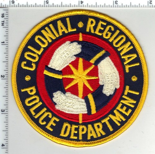 Colonial Regional Police (Pennsylvania) 1st Issue Shoulder Patch | eBay