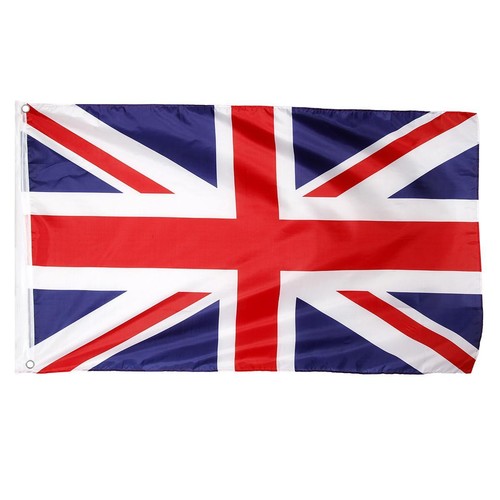 2 X UNION JACK BRITISH FLAG LARGE FLAGS GREAT BRITISH - 1.5M X 90CM ...