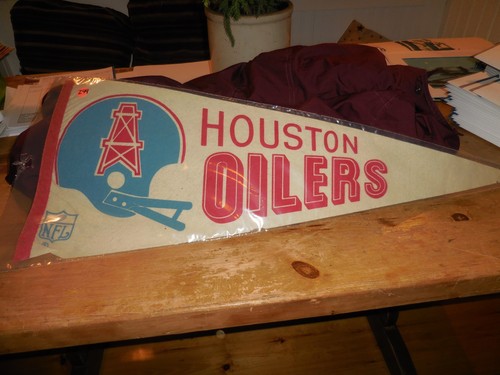 Vintage Football Pennant Houston Oilers 1967 | eBay