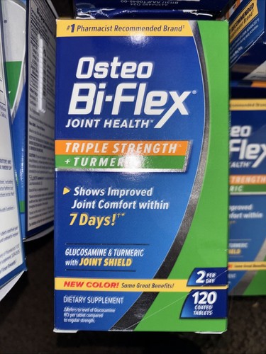 Osteo Bi-Flex Join Health, Triple Strength + Turmeric, 120 tablets Exp ...
