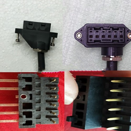 Connector A06B-6114-K220/E/S Motor Power 6-pin Plug Socket 1473063-2/ ...