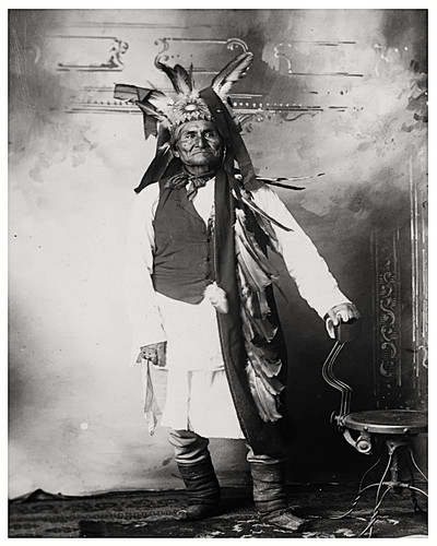 Geronimo Native Apache War Chief Age 78 8"x10" Photograph | eBay