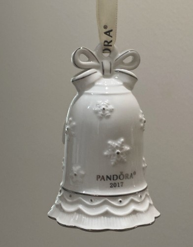 PANDORA Limited Edition 2017 Bell Porcelain Christmas Ornament for sale ...