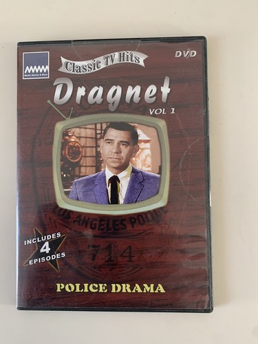 Dragnet Volume 1 DVD 4 episodes | eBay