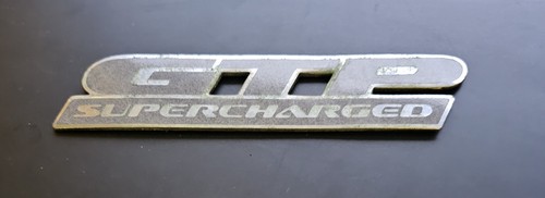 Pontiac GTP Supercharged Metal OEM emblem/badge logo #537A | eBay