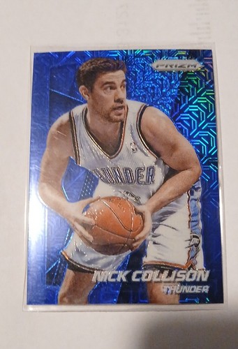 2014-15 Panini Prizm - Nick Collison #30 Blue Mojo Prizm | eBay