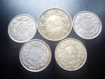 Swiss Silver Coins for sale | eBay