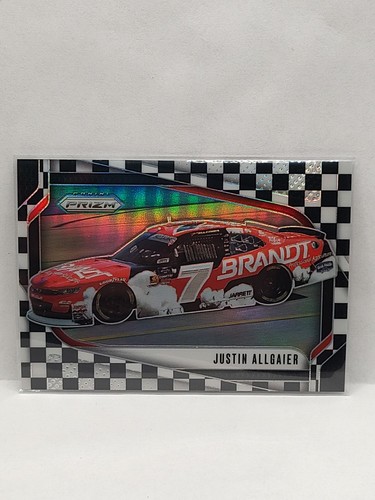 2025 Panini Prizm NASCAR Justin Allgaier #119 Checkered Flag 12/75 Card ...