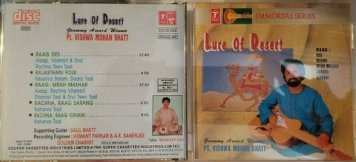 Vishwa Mohan Bhatt Lure of Desert CD Raag Des Maand Megh Malhar | eBay