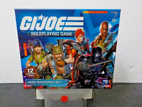C0810 Renegade Game Studios GI Joe RPG "Hero Set #1" Miniature Set ...