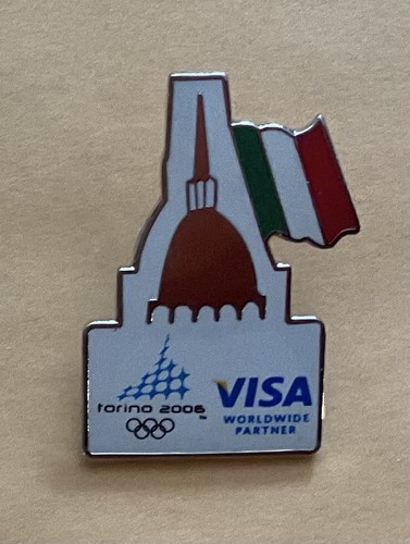 TORINO 2006 OLYMPIC VISA SPONSOR ITALY FLAG PIN | eBay