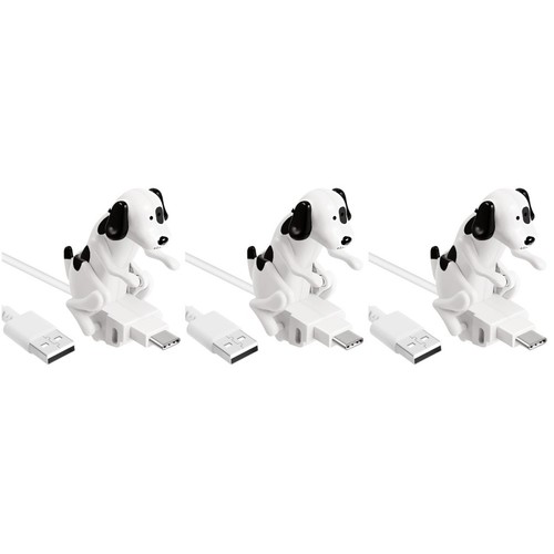 3 Count Funny Dog Phone Charger Novelty Humping Type Charging Cable ...