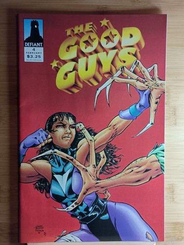 1994 Defiant Comics The Good Guys 4 Greg Boone Cover Artist FREE ...