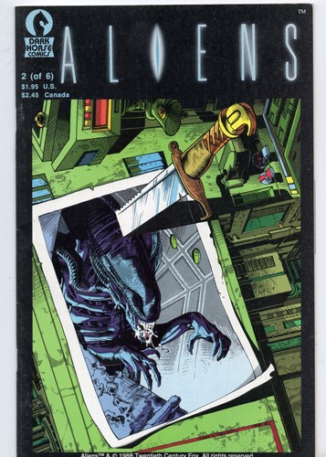 Aliens Comic Book #2 3rd Print Dark Horse 1989 Grade FN- 5.5 | eBay