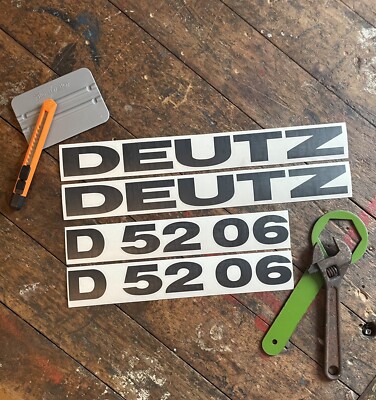 Deutz Emblem in Schilder & Aufkleber für Traktoren online kaufen | eBay.de