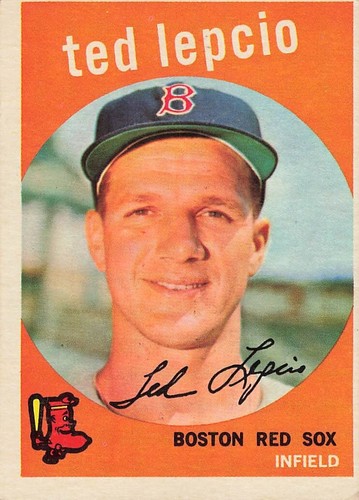 TED LEPCIO 1959 TOPPS BASEBALL #348 | eBay