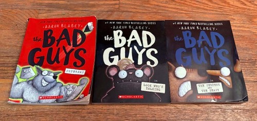 Lot of 3 The Bad Guys Aaron Blabey Children's Book Graphic Novel | eBay