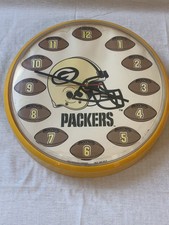 Green Bay Packers Sports Fan Clocks for sale | eBay
