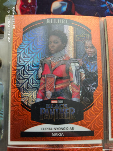 Marvel Trading Card Allure Sunrise Nakia | eBay