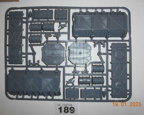 Manufactorum Munitorum Armoured Container, Terrain, Scenery, 40k | eBay