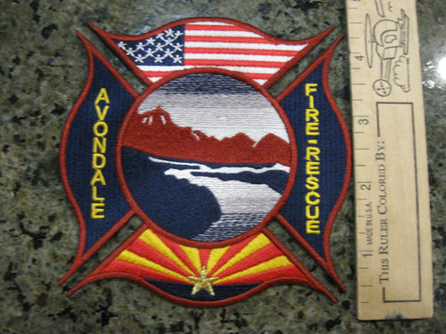 Avondale Arizona Fire Rescue EMT patch non police AZ | eBay