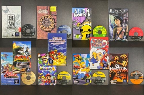 Nintendo Gamecube Games - Disks w/manuals - Working! - Pick the ones ...