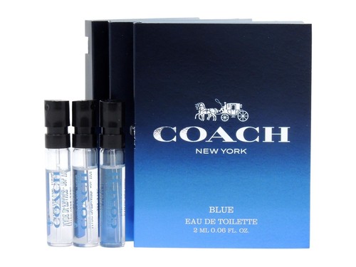 COACH BLUE EDT 2.0ml .06fl oz x 3 COLOGNE SPRAY SAMPLE VIALS FOR MEN | eBay