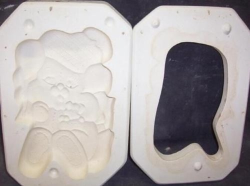 Ceramic Mold Molds PUPPY WALL PLAQUE Macky 627 | eBay