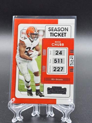 2021 Panini Contenders #24 Nick Chubb Browns | eBay