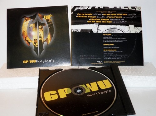Gp Wu - Party People Promotional ONLY CD Single - MCA5P- ** Free ...